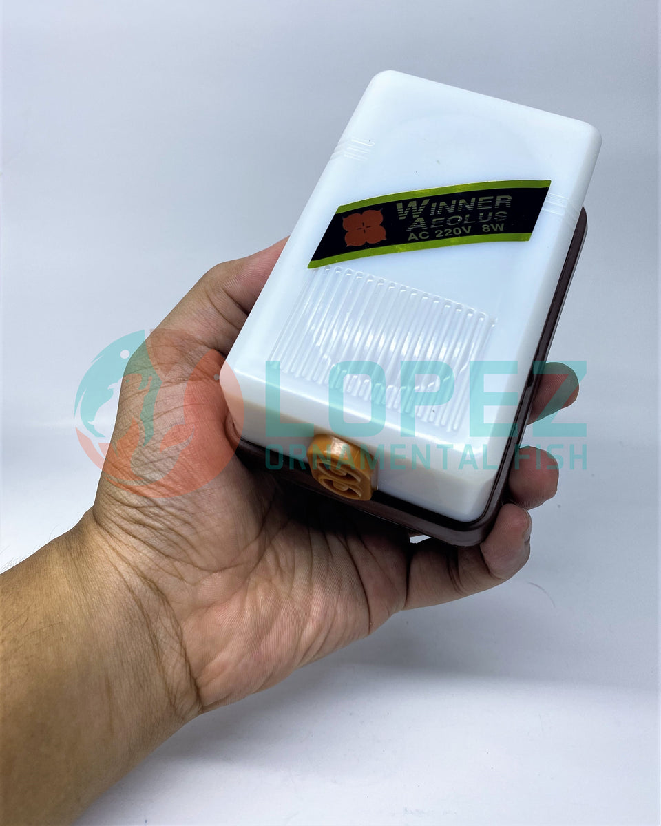 Winner Aeolus 8w Dual Airpump – Lopez Ornamental Fish